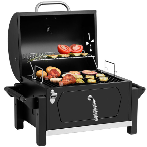 MARLIN MANUFACTURING COMPANY, INCORPORATED Portable Charcoal Grill With ...