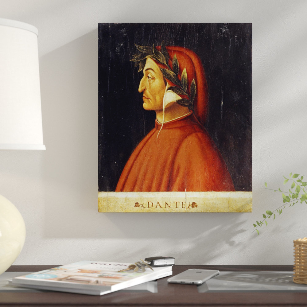East Urban Home 'Portrait of Dante' Print on Canvas - Wayfair Canada