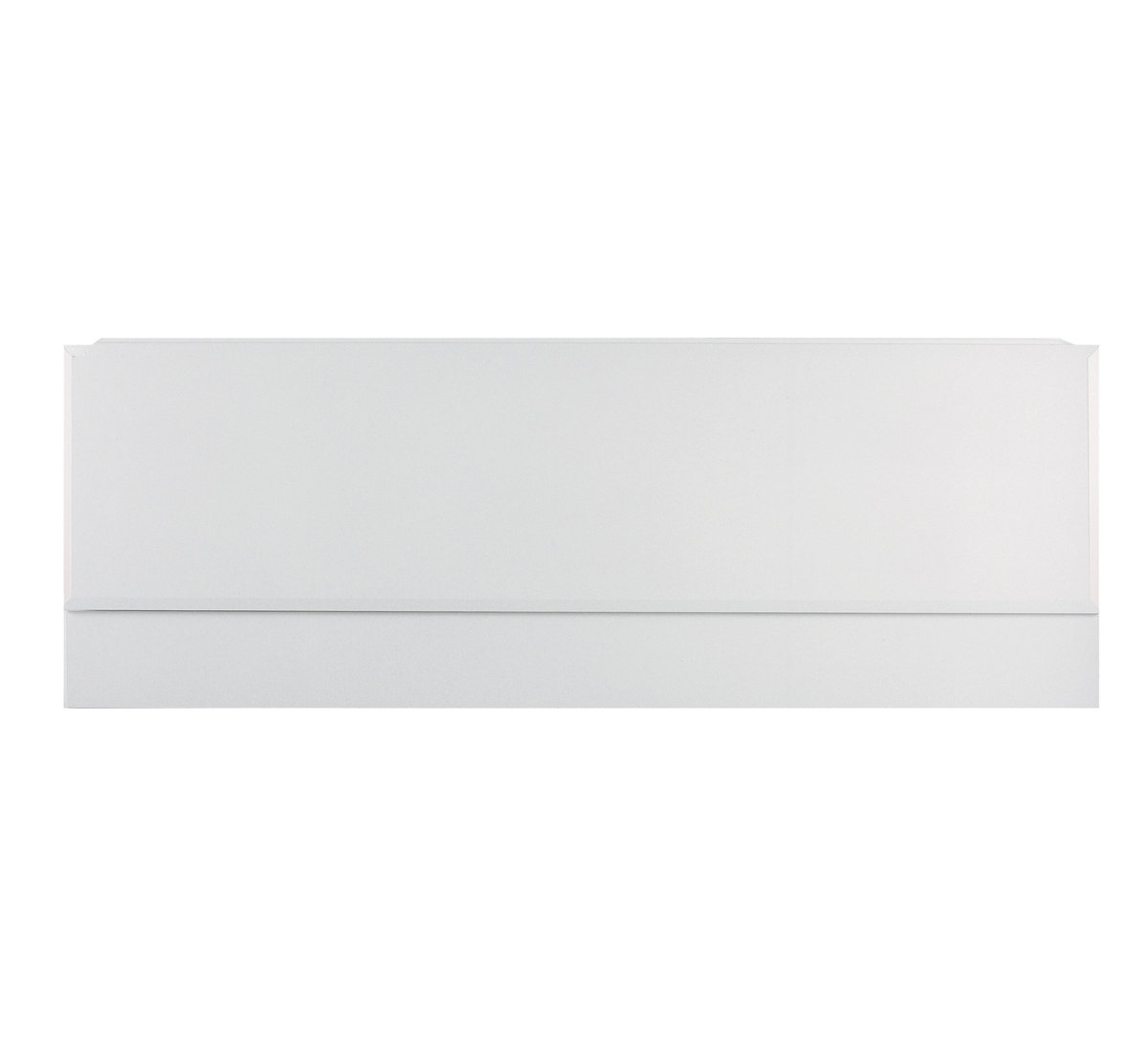 K-Vit Encore 700Mm 2 Piece Mouldwood End Panel White | Wayfair.co.uk