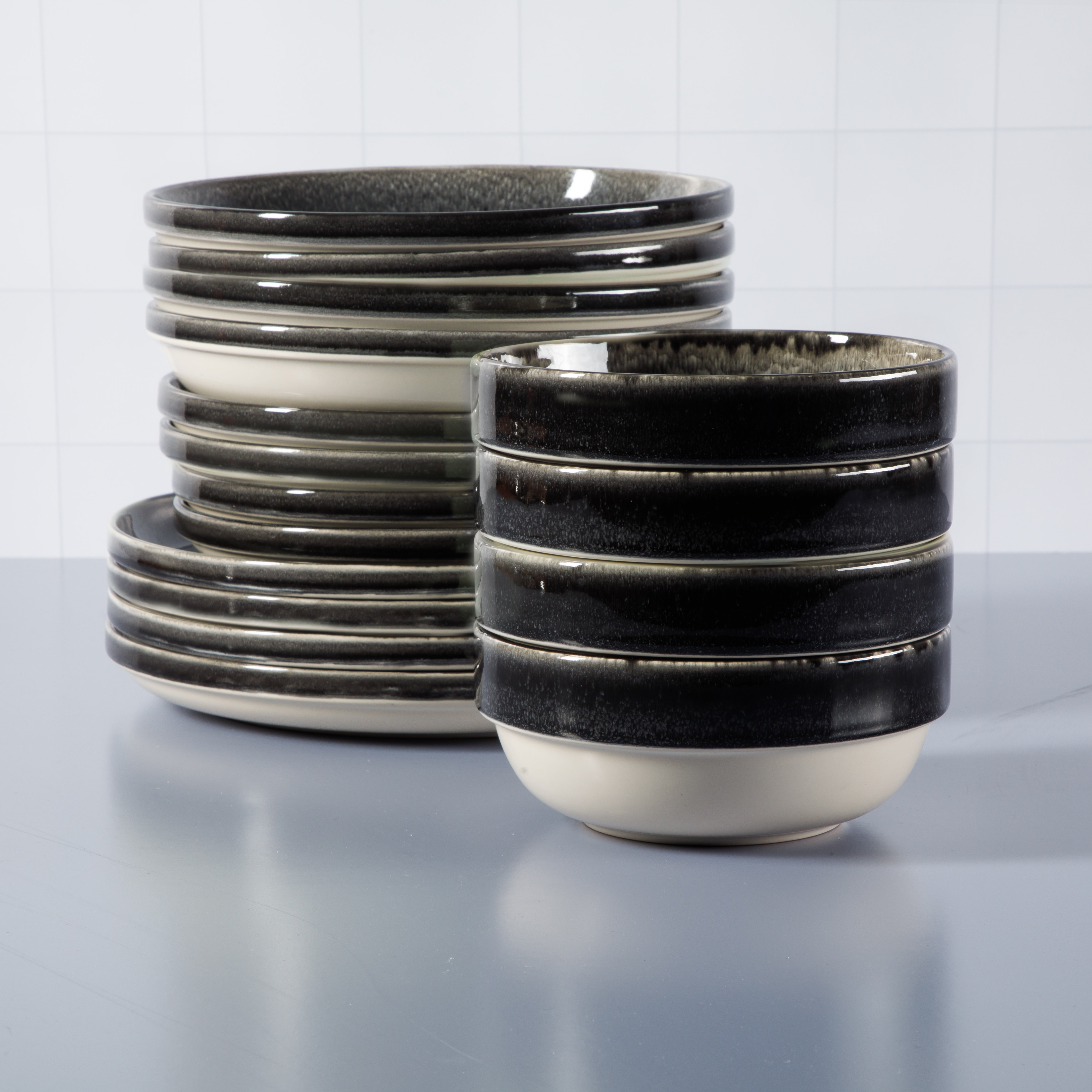 Sur La Table Kitchen Essentials Banquette Stoneware Dinnerware Set ...