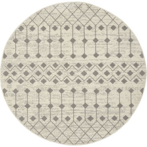 Dakota Fields Vigue Geometric Gray/Beige Area Rug & Reviews | Wayfair