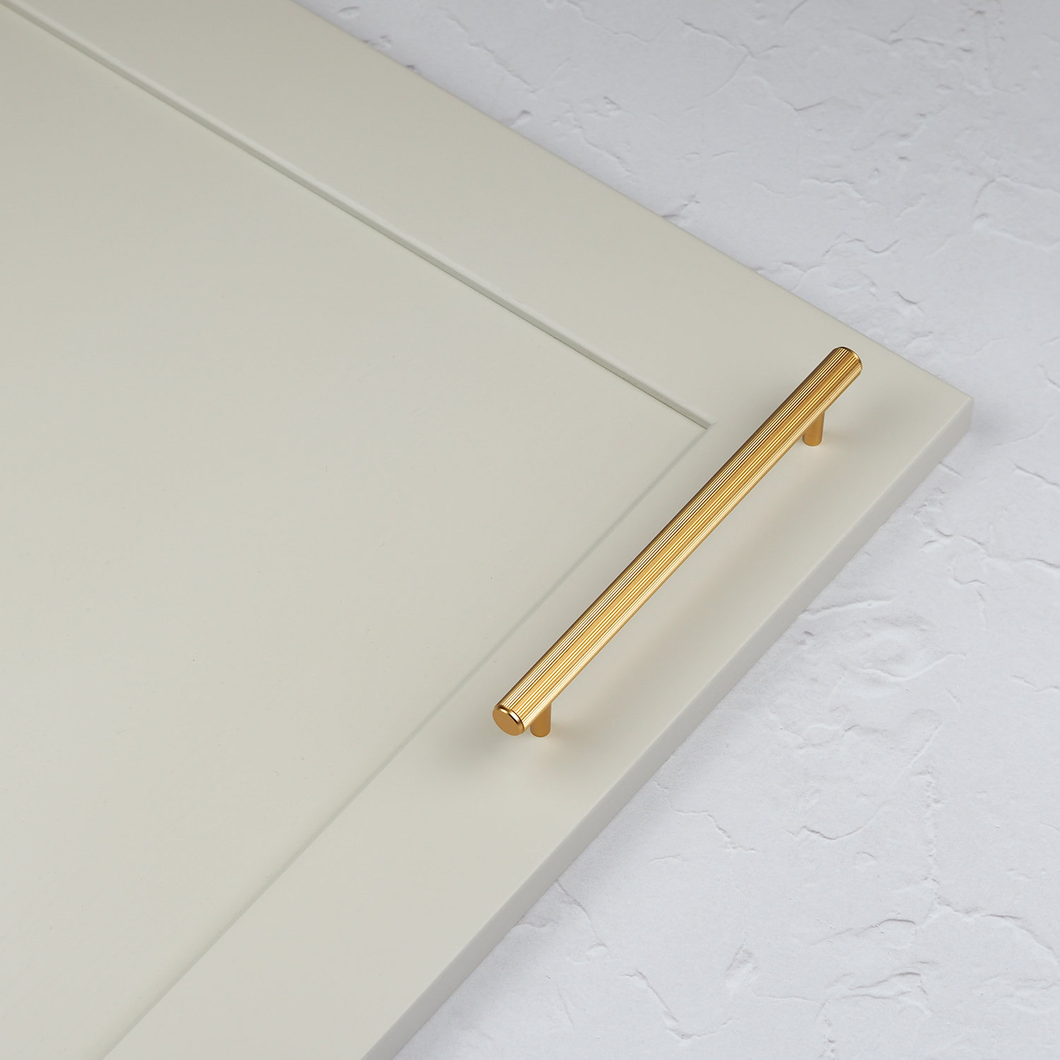 Handle & Home 160mm Gold Brass Reeded Pull | Wayfair.co.uk