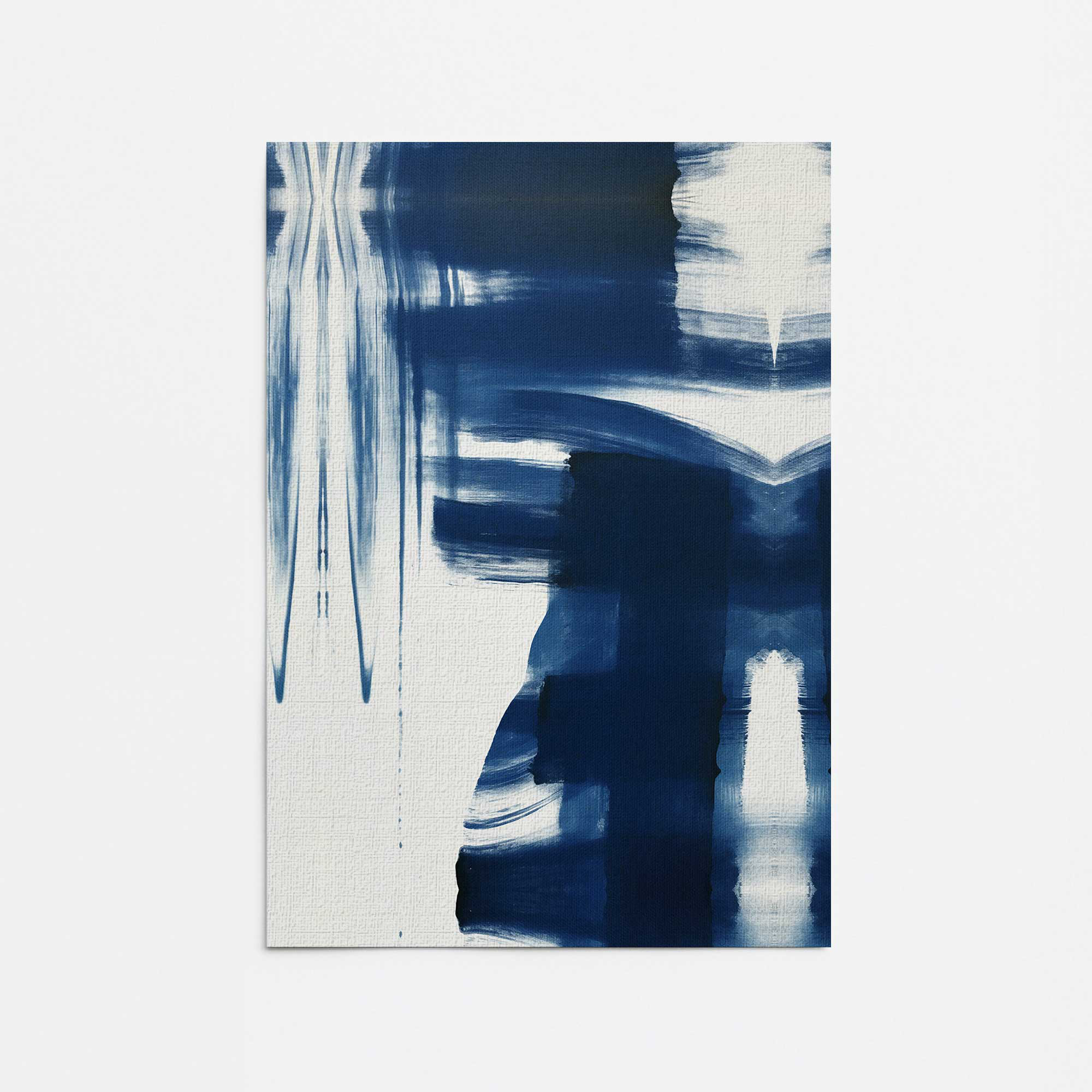 Orren Ellis Azure Brush Waltz II | Wayfair