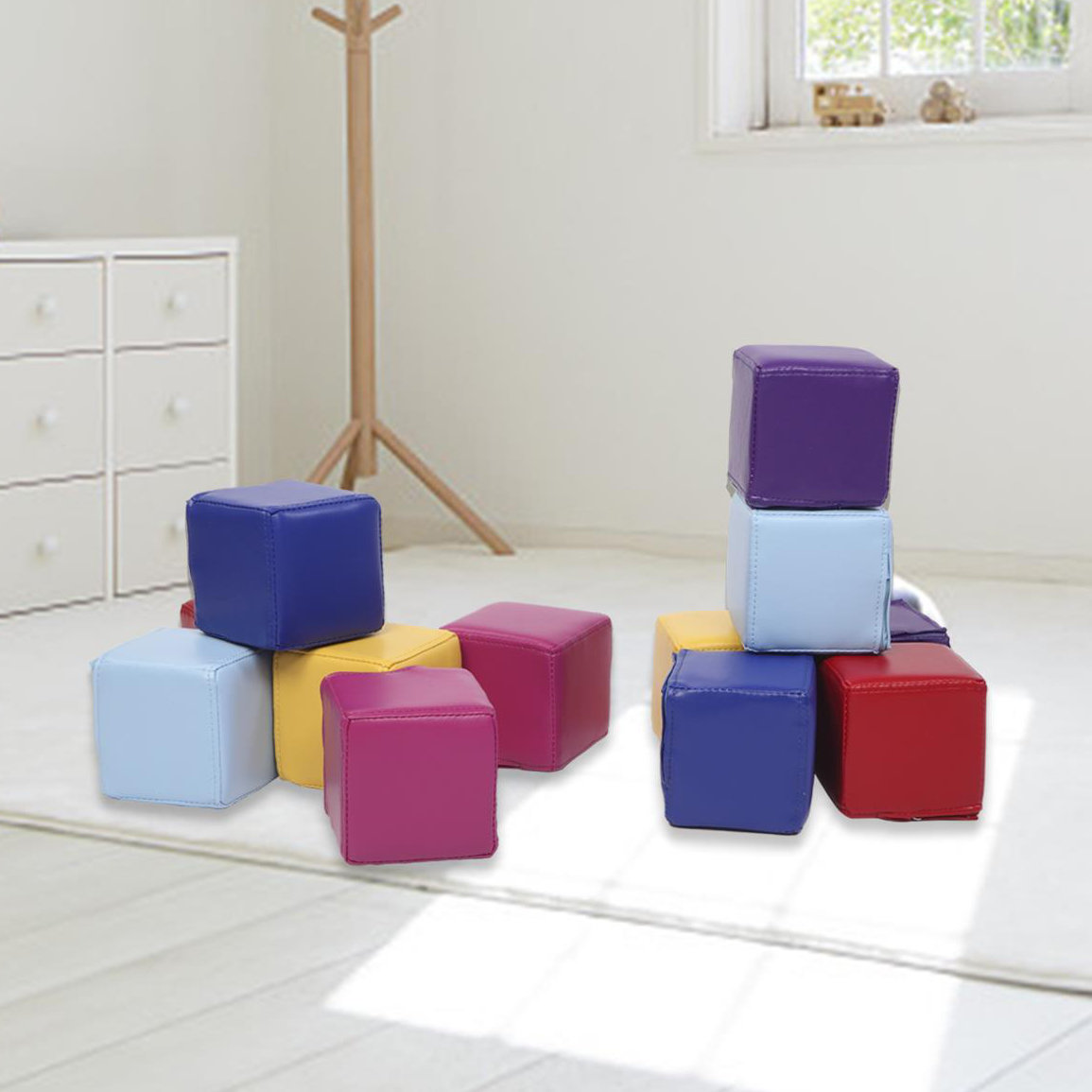 Ktaxon 12-Piece Toddler Foam Blocks Stacking Blocks Play Set | Wayfair