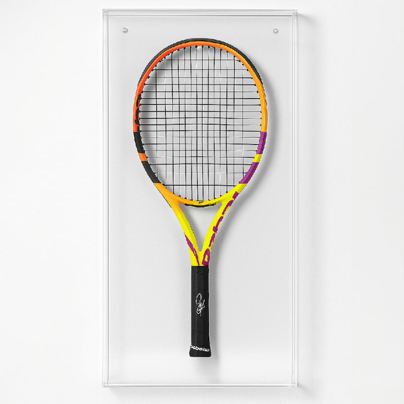 Vandue Deluxe Wall Mount 5mm Thick Uv Protected Acrylic Tennis Racquet ...