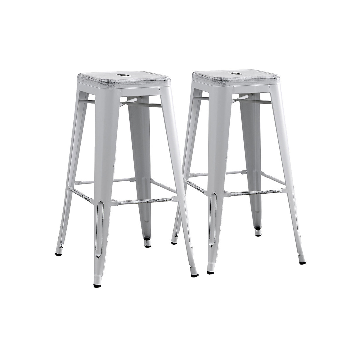 Trent Austin Design® Backless Modern Light Weight Industrial ...