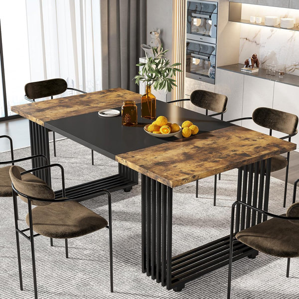 Mercer41 Legun Metal Base Dining Table & Reviews | Wayfair