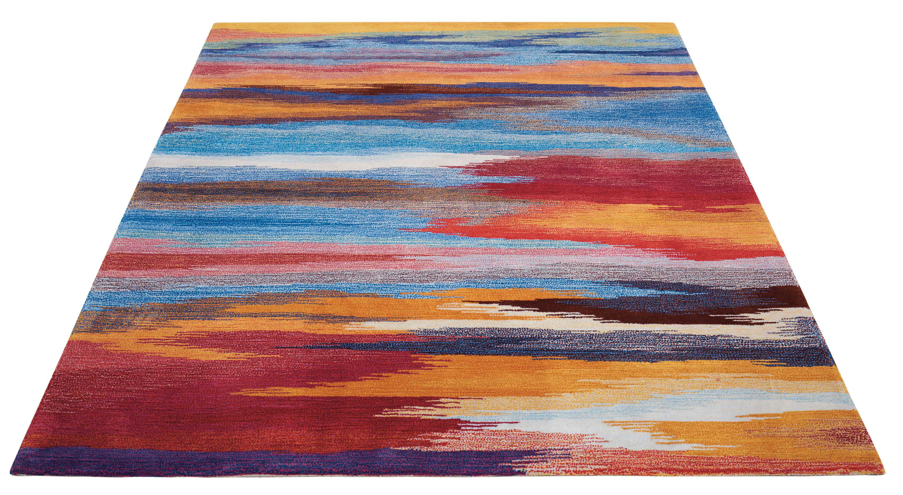 Hokku Designs Danson Hand-Tufted Sunset Area Rug & Reviews | Wayfair