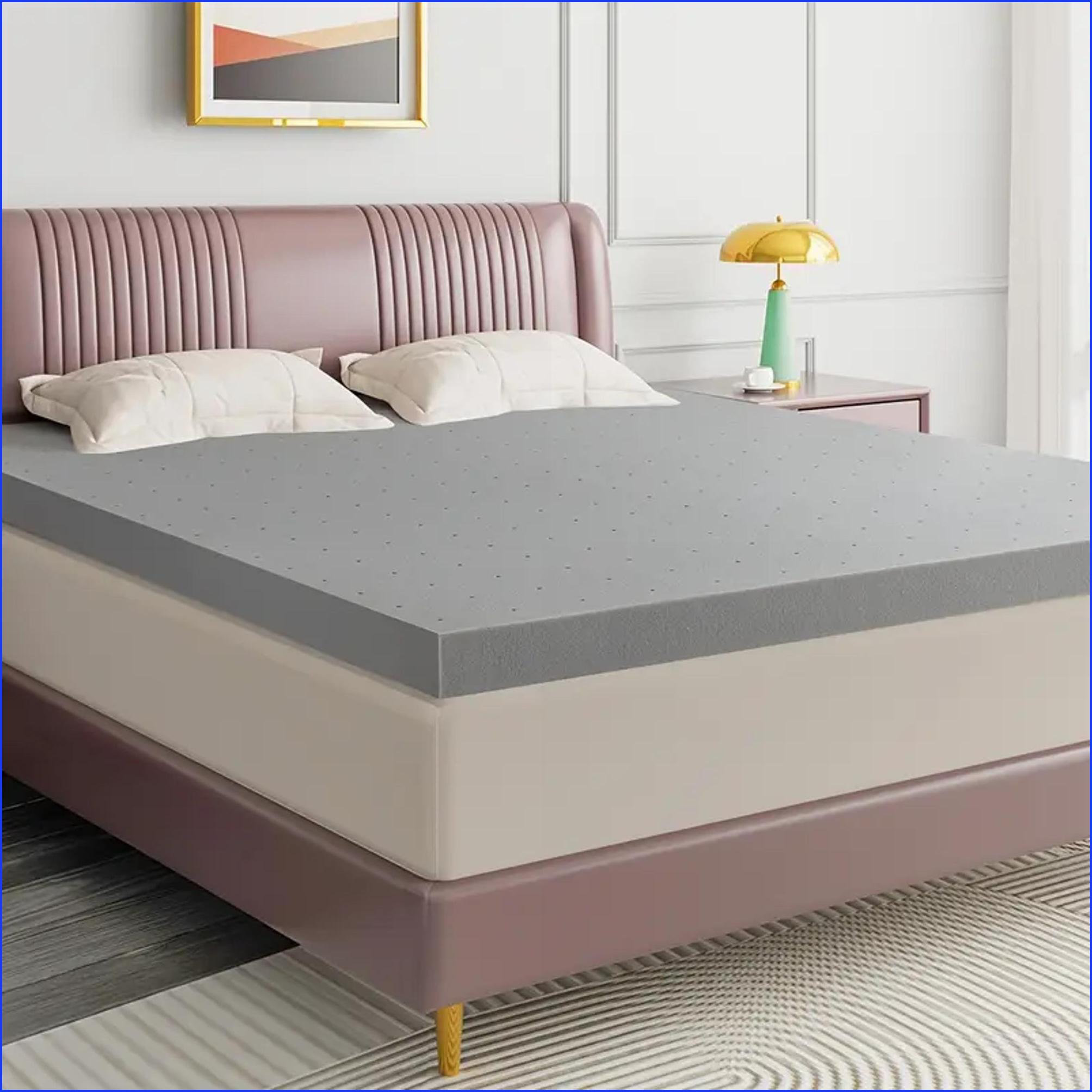 NFusion Mattress Topper Extra Firm 3 Inch Twin High Density Foam ...