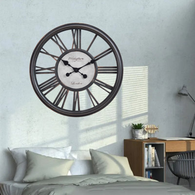 retro black clock