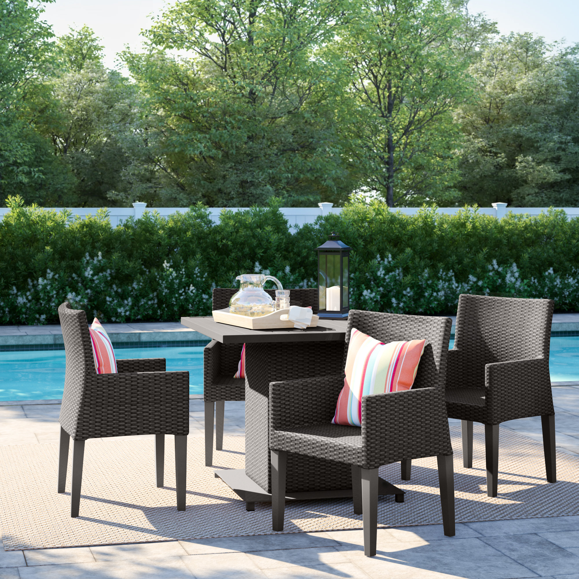 Lark Manor™ Anishia 5 Piece Dining Set | Wayfair