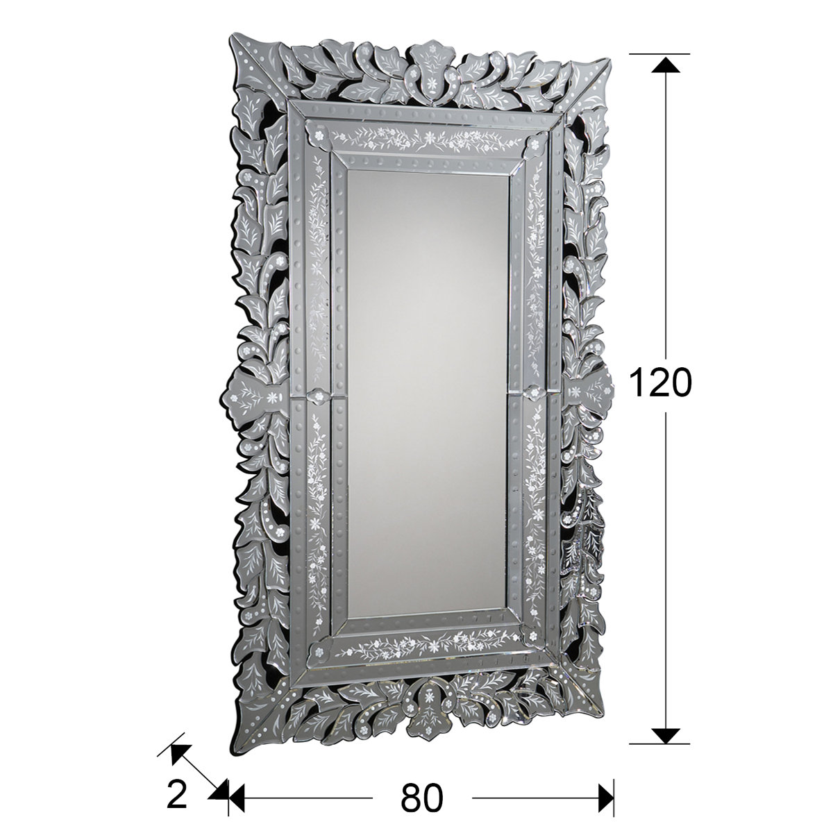 Astoria Grand Colgan Flat Novelty Glass Framed Wall Mounted Accent ...