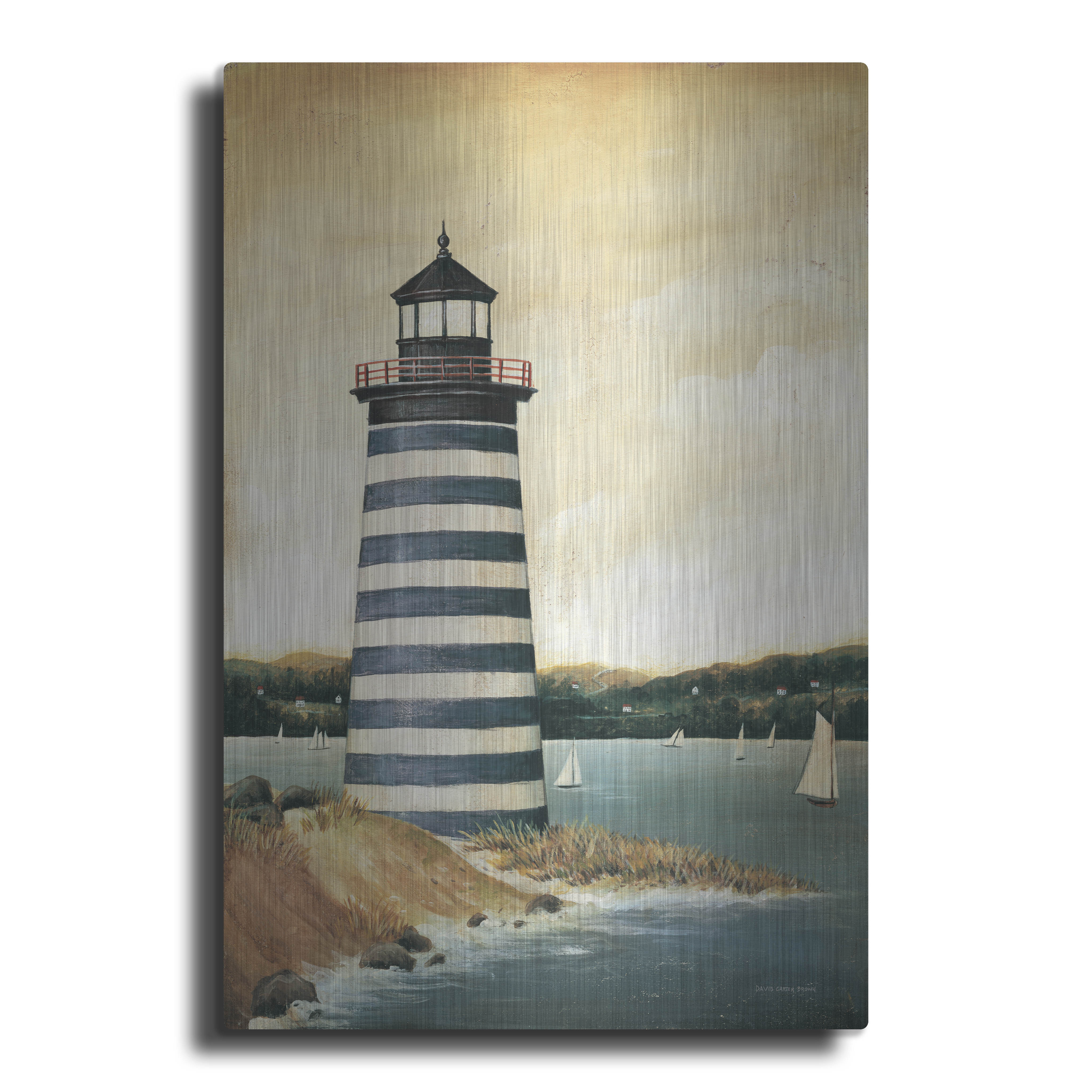 Latitude Run® 'Summer Breeze' by David Carter Brown Metal Wall Art ...