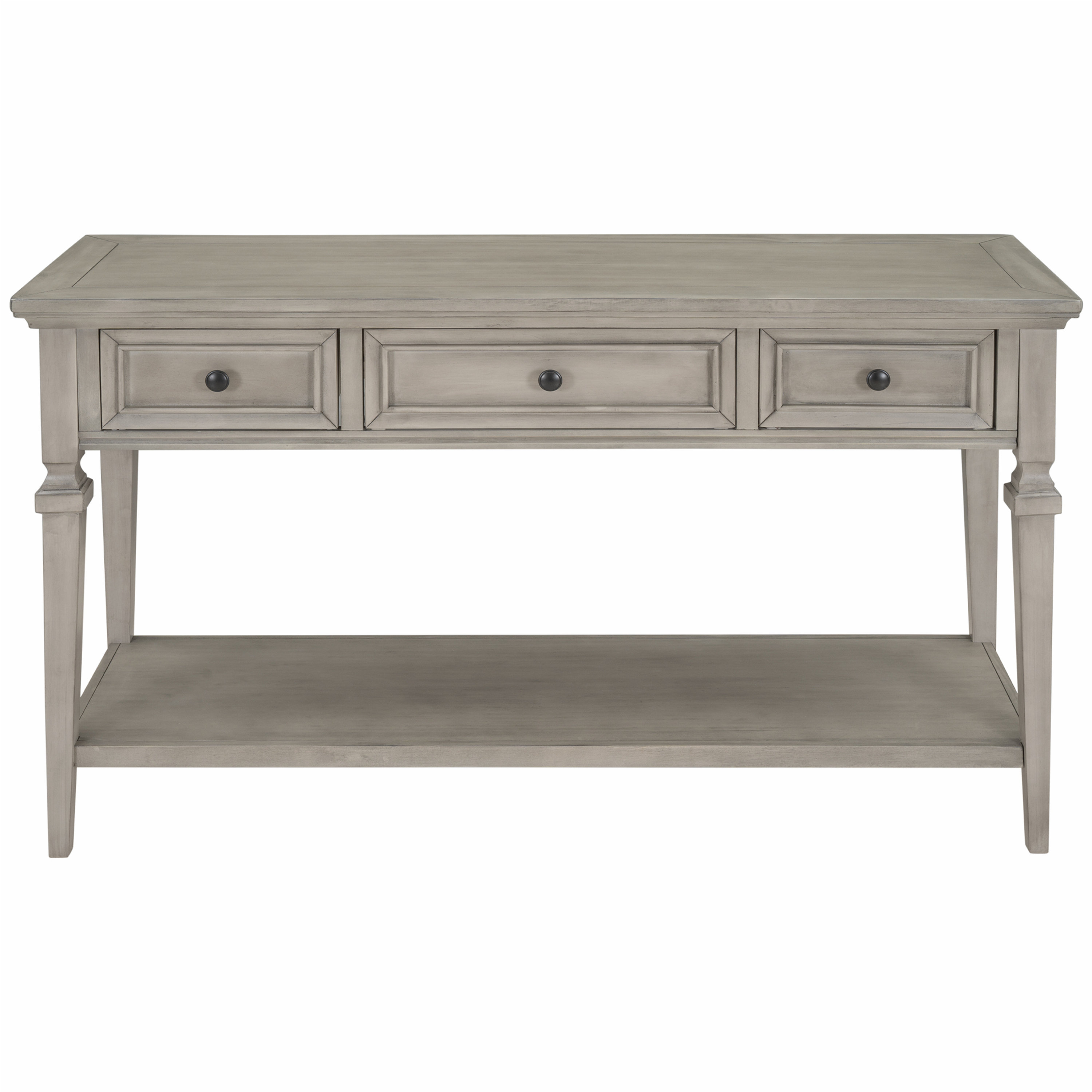 Alcott Hill® Classic Retro Style Console Table with Three Top Drawers ...