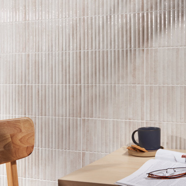 TileBar Curve Fluted 6X12 3D Glossy Ceramic Tile | Perigold