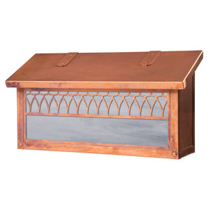 America's Finest Lighting Company Abingt Window Wall Mounted Mailbox ...