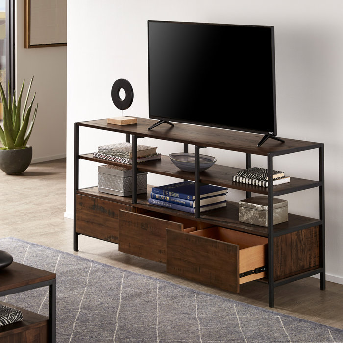Steelside™ Isabelle 61'' Media Console & Reviews | Wayfair