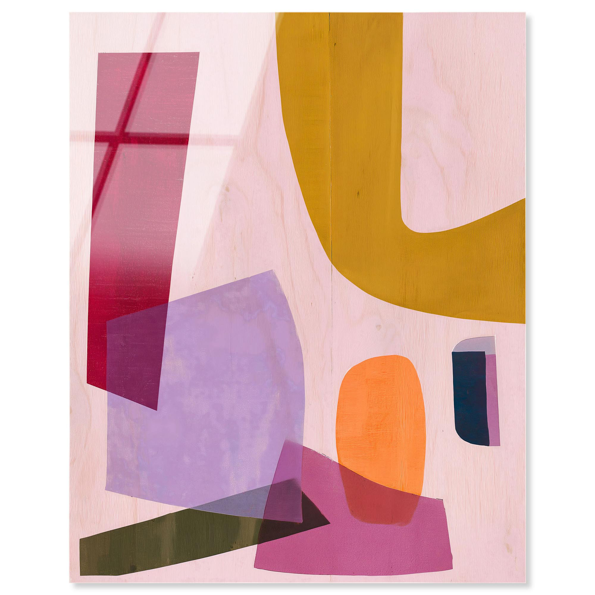 Art Remedy Fiesta Hues I Acrylic Print Bright Wall Decor by Art Remedy ...