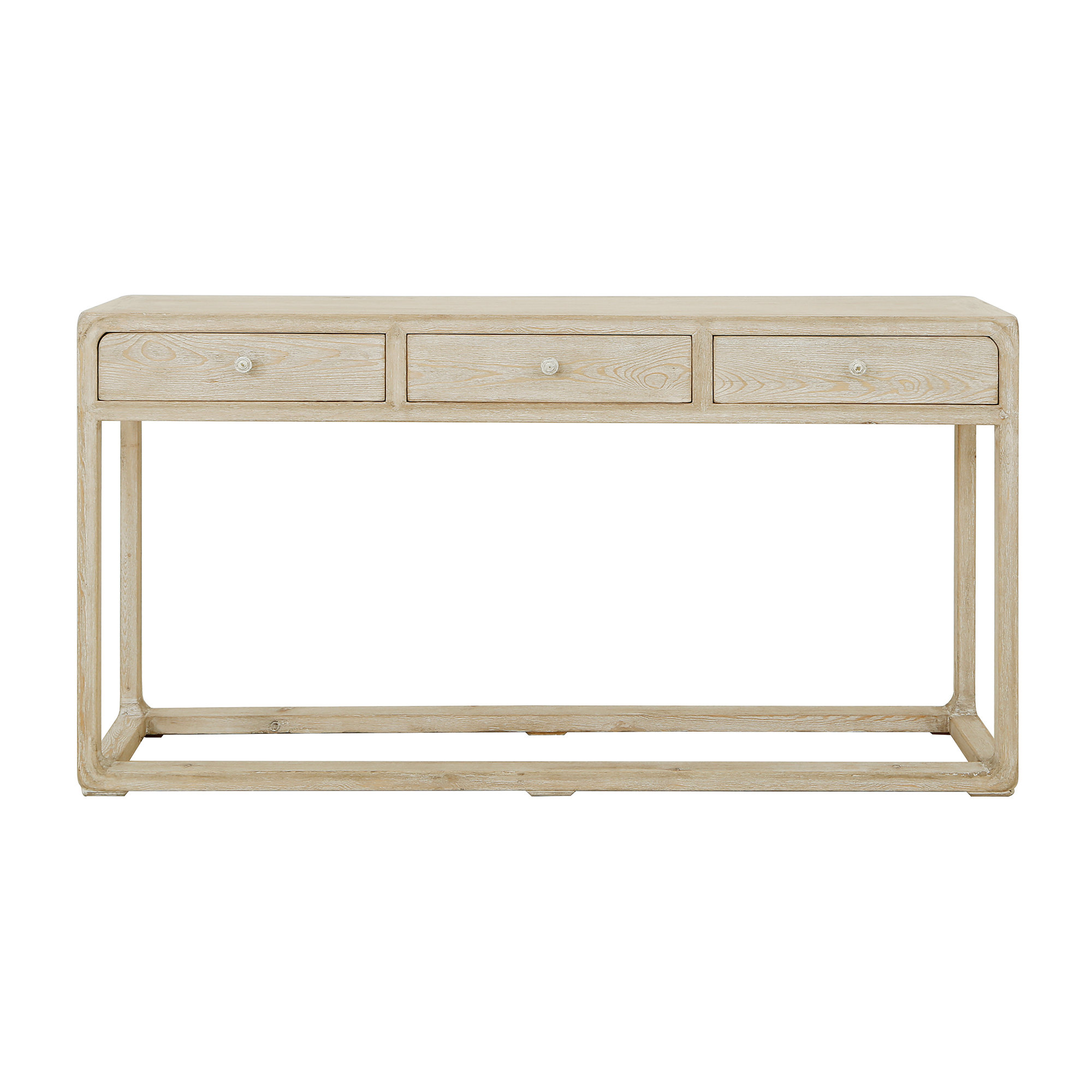 World Menagerie Oluwatobiloba 63" Solid Wood Console Table | Wayfair