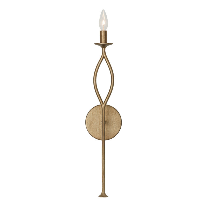 Capital Lighting Cohen Steel Candle Wall Light | Wayfair
