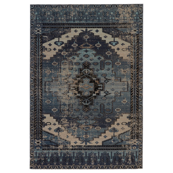 Steelside™ Haden Oriental Indoor / Outdoor Rug & Reviews | Wayfair