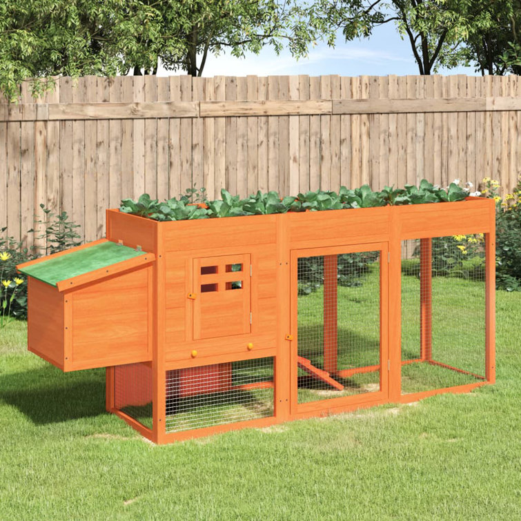 Archie & Oscar Ila Chicken Coop with Chicken Run | Wayfair.co.uk