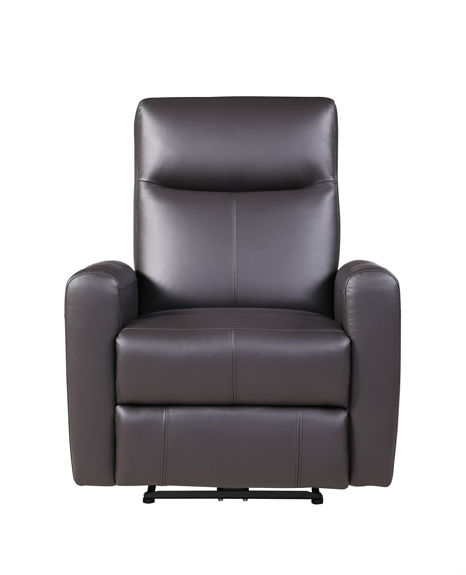 Hokku Designs Top Grain Leather Match Power Motion Recliner | Wayfair