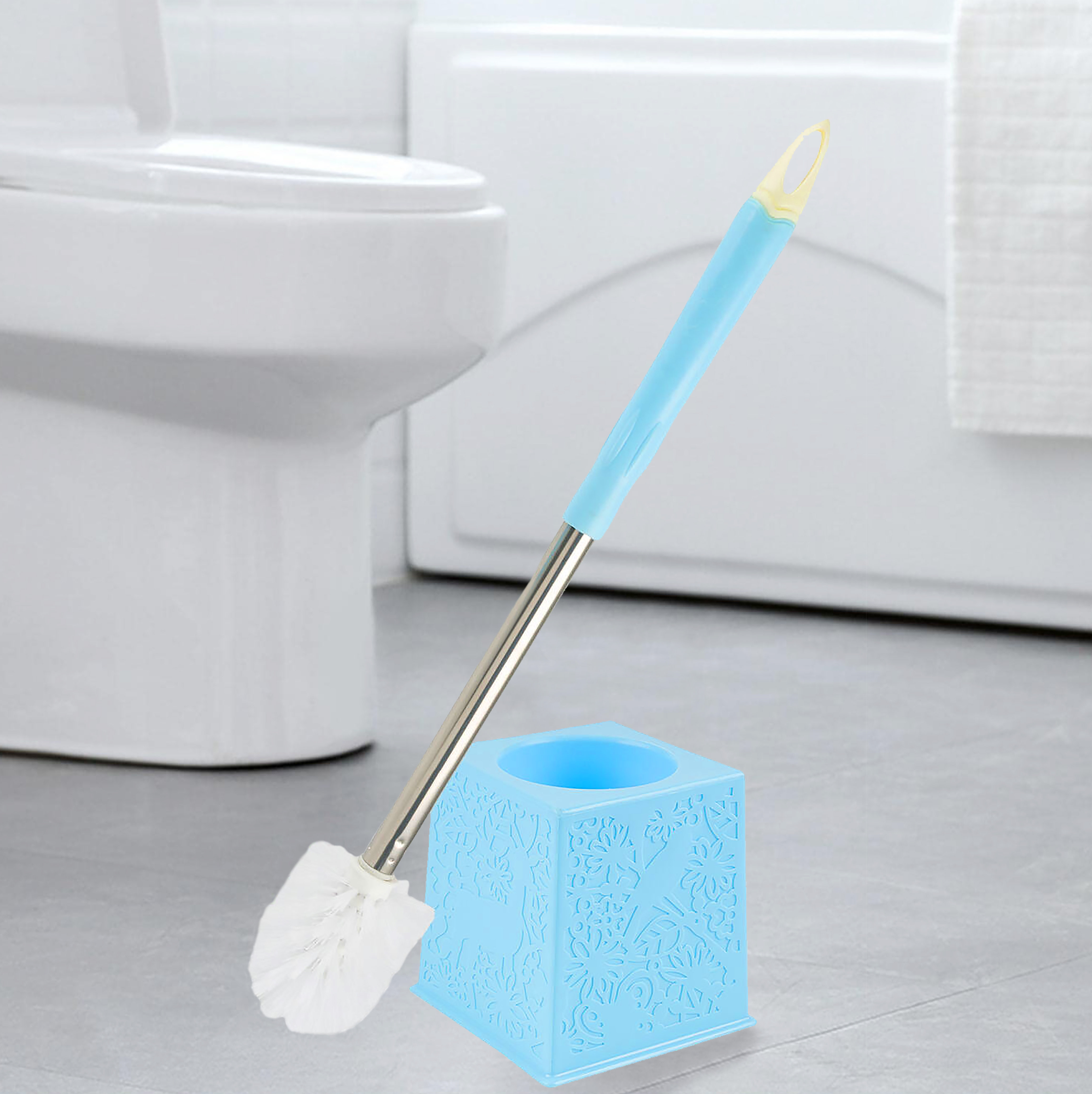 Home Mart Goods Brush-23995 Polyethylene Plastic Toilet Brush And ...