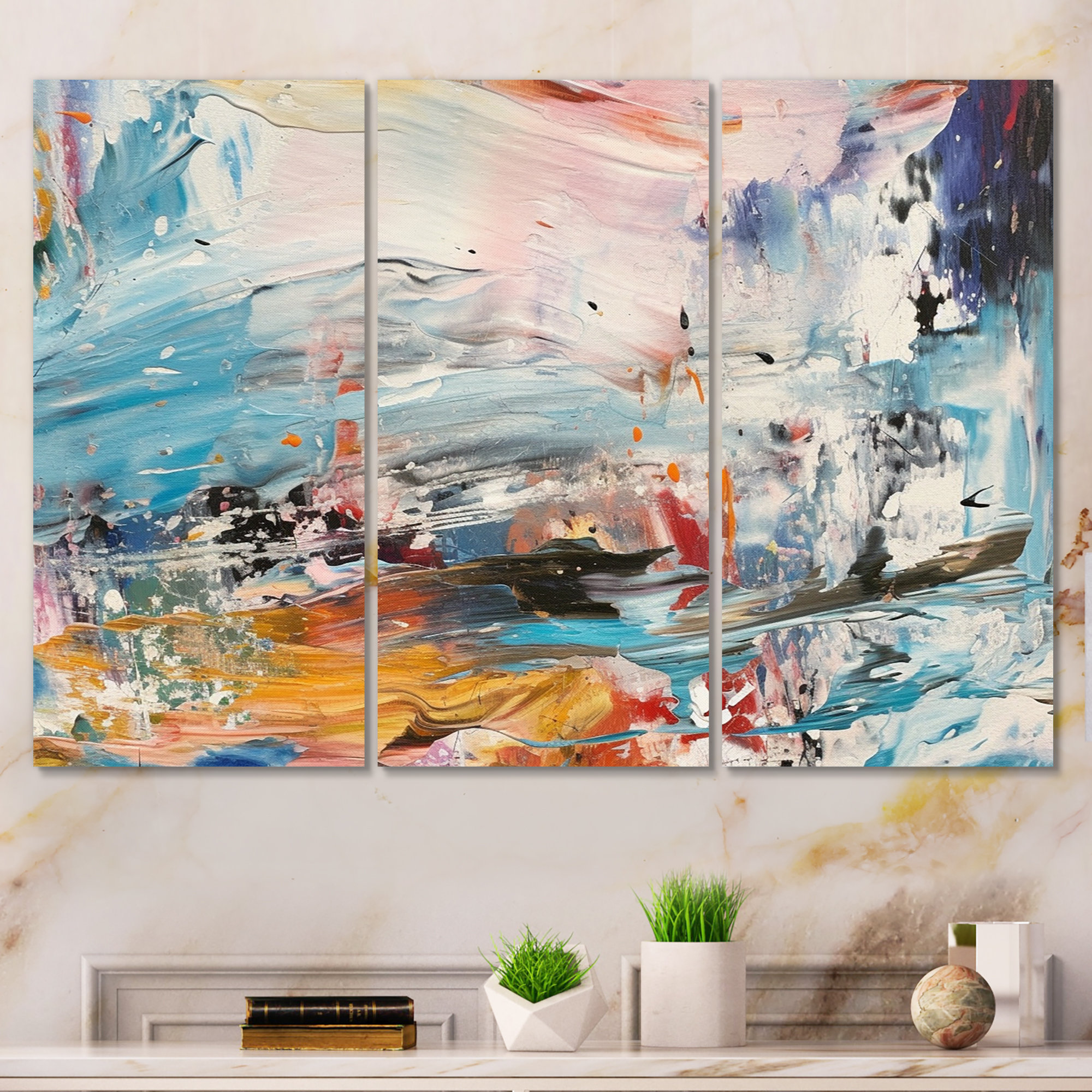 Design Art Beautiful Life Summer Joy Abstract Expression I - Abstract ...