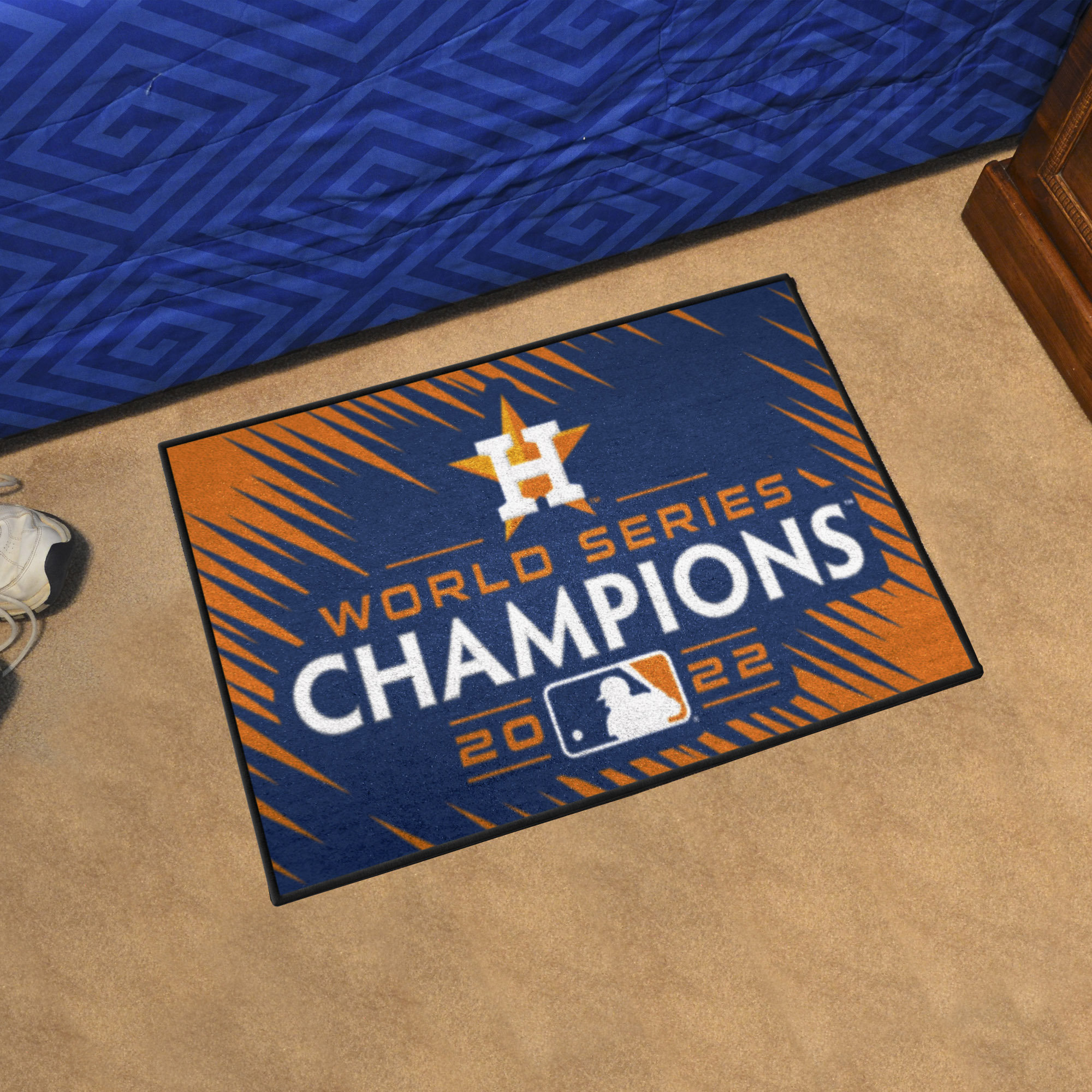 FANMATS Astros 2022 MLB World Series Non-Slip Indoor Door Mat | Wayfair