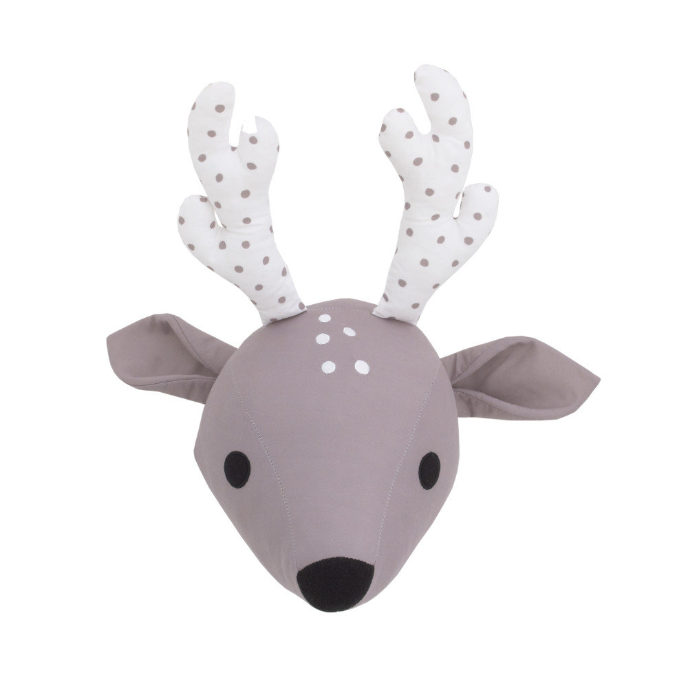 Harriet Bee Jamir Deer Plush Head Faux Taxidermy | Wayfair
