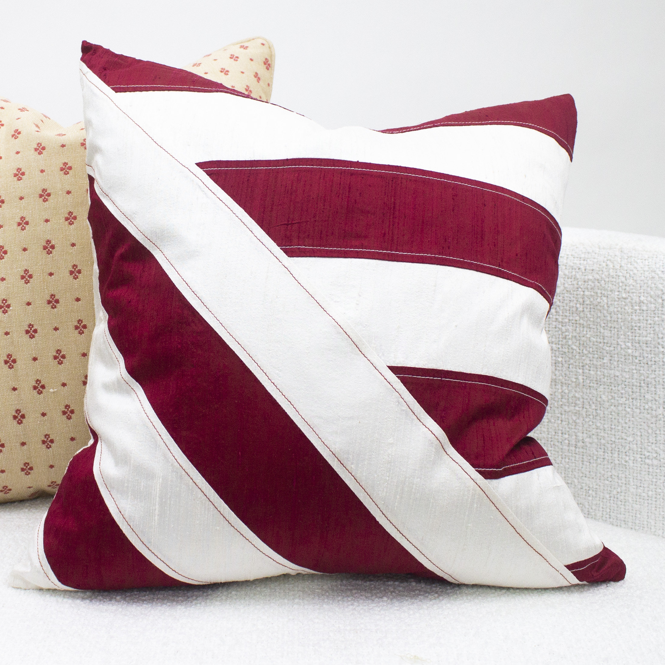 Jiti Lined Silk Throw Pillow | Wayfair