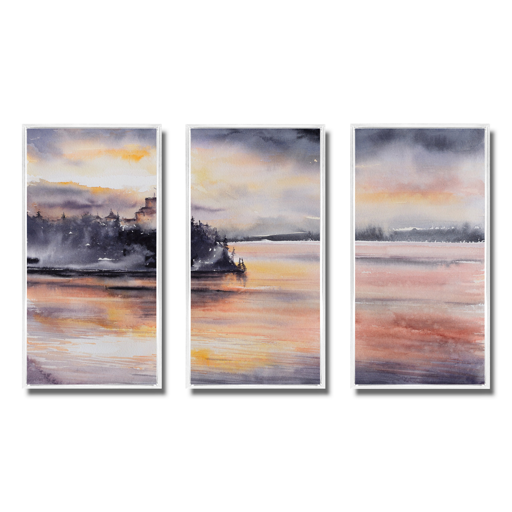 Winston Porter Medieval Castle During Sunset By Lake Czorsztyn - 3 ...