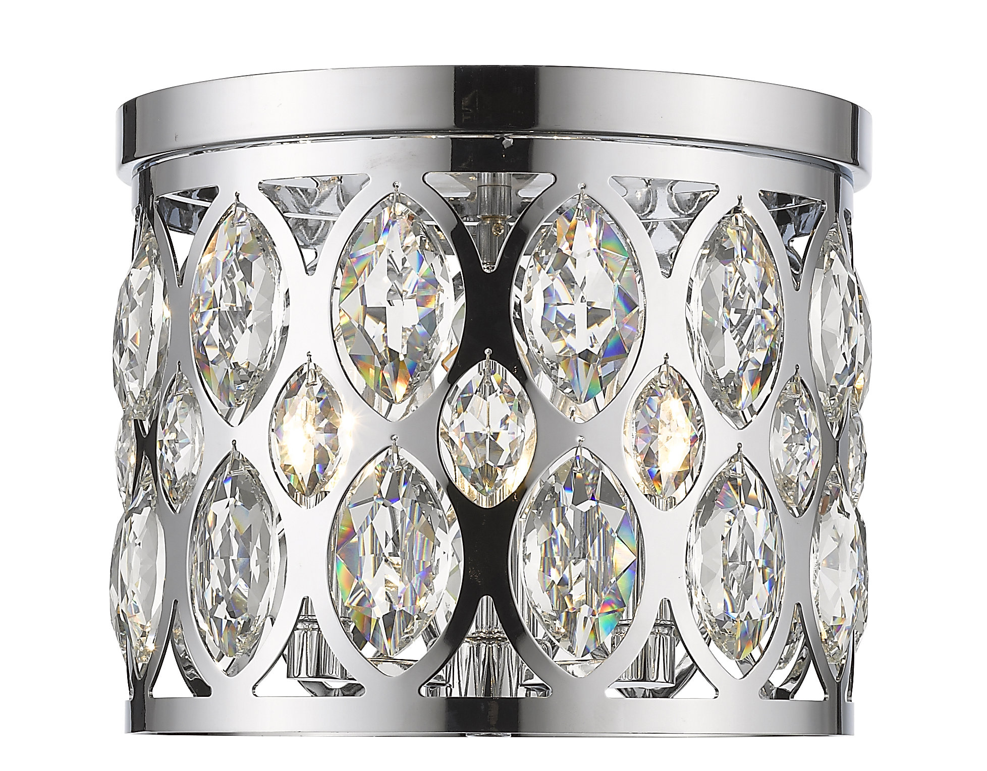 Willa Arlo™ Interiors Delphina 3 - Light 12" Unique/Statement Drum ...