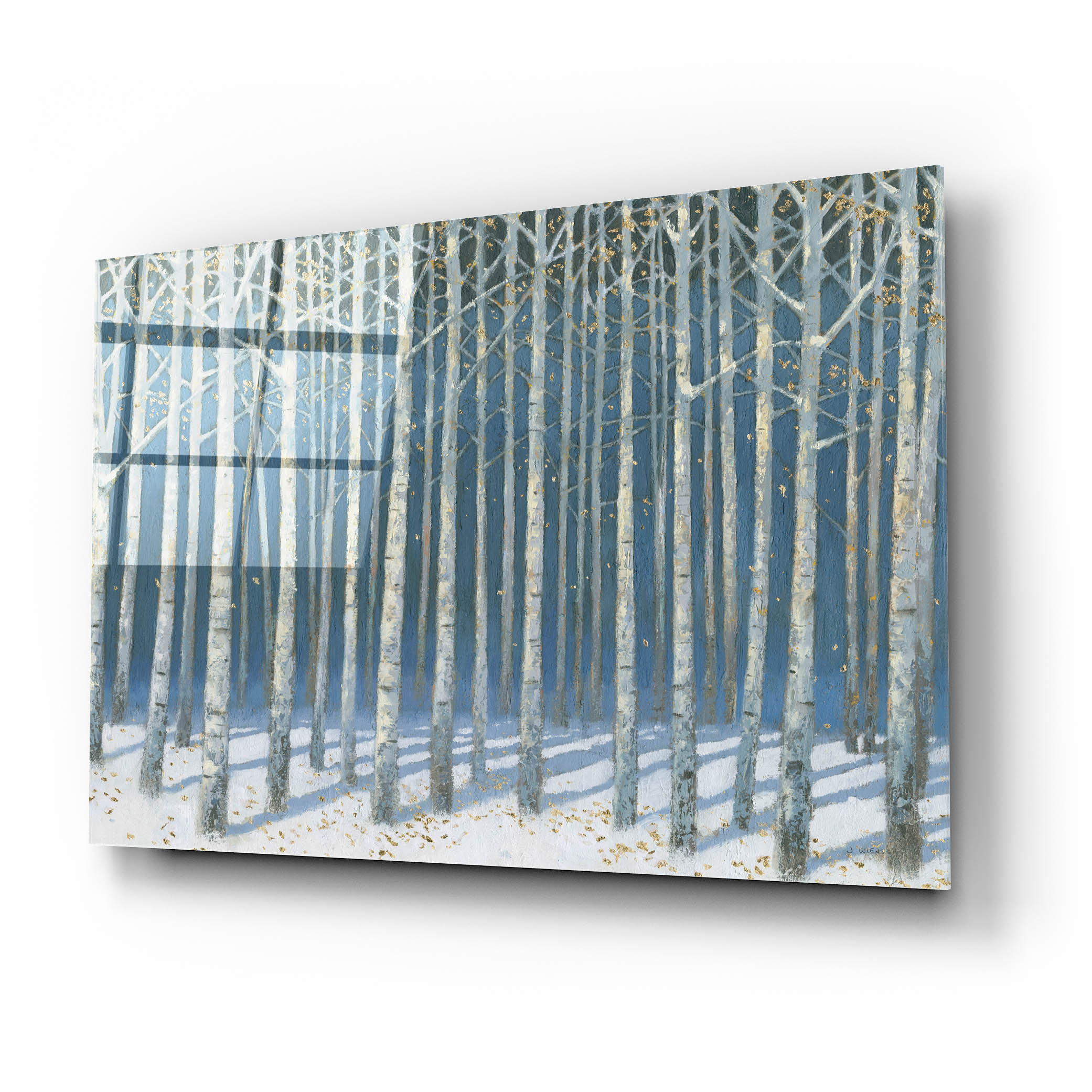 Millwood Pines 'Shimmering Birches C' by James Wiens Acrylic Glass Wall ...