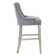 Lark Manor Amahri Upholstered Counter Stool with Solid Wood Frame ...