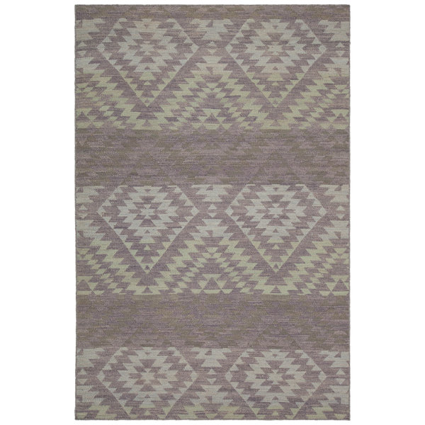 Chandra Winnie Flatweave Wool Geometric Rug | Wayfair