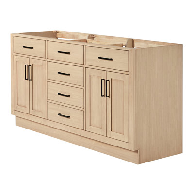 double vanity unit without basin