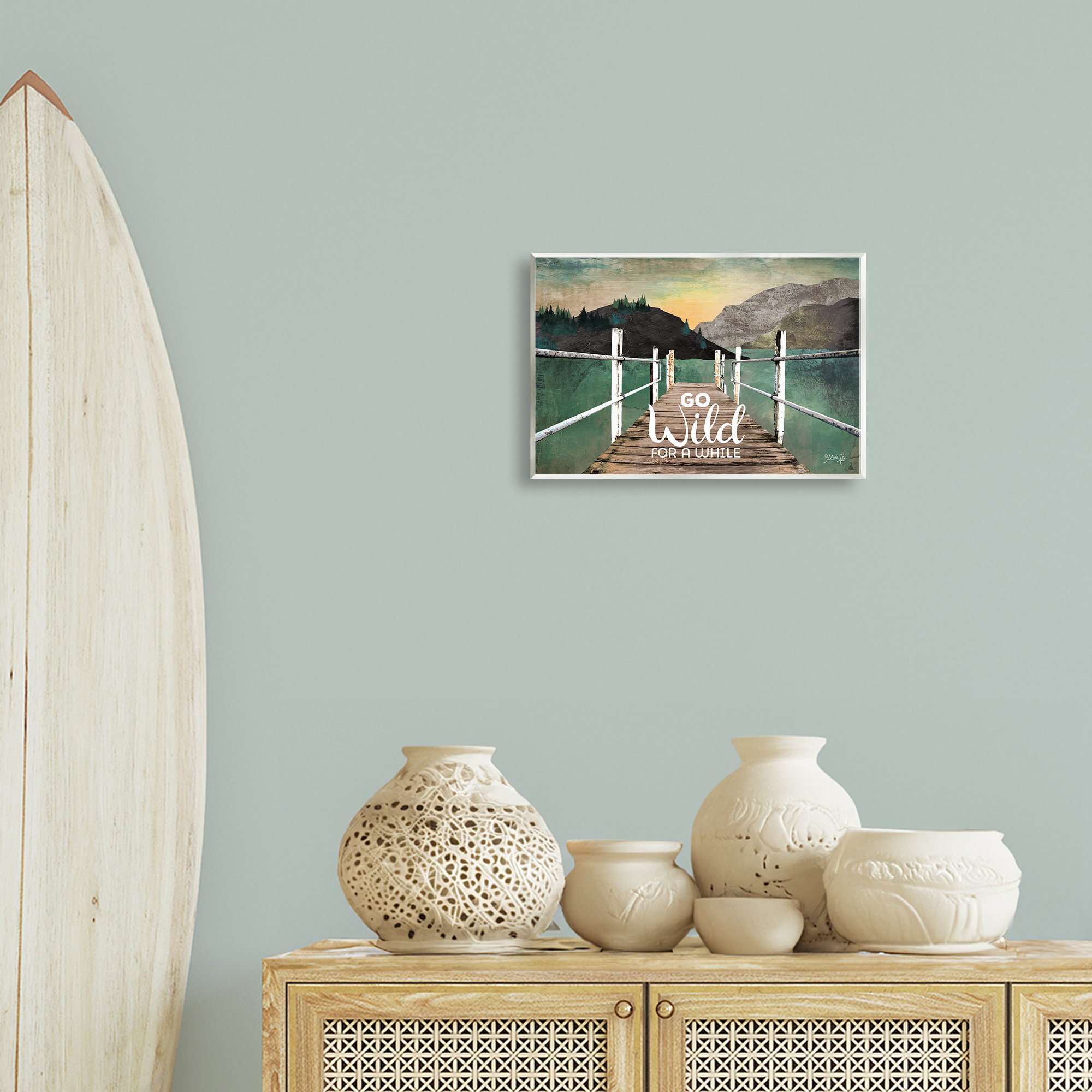 Union Rustic Go Wild Rustic Phrase Wall Plaque Art by Marla Rae | Wayfair