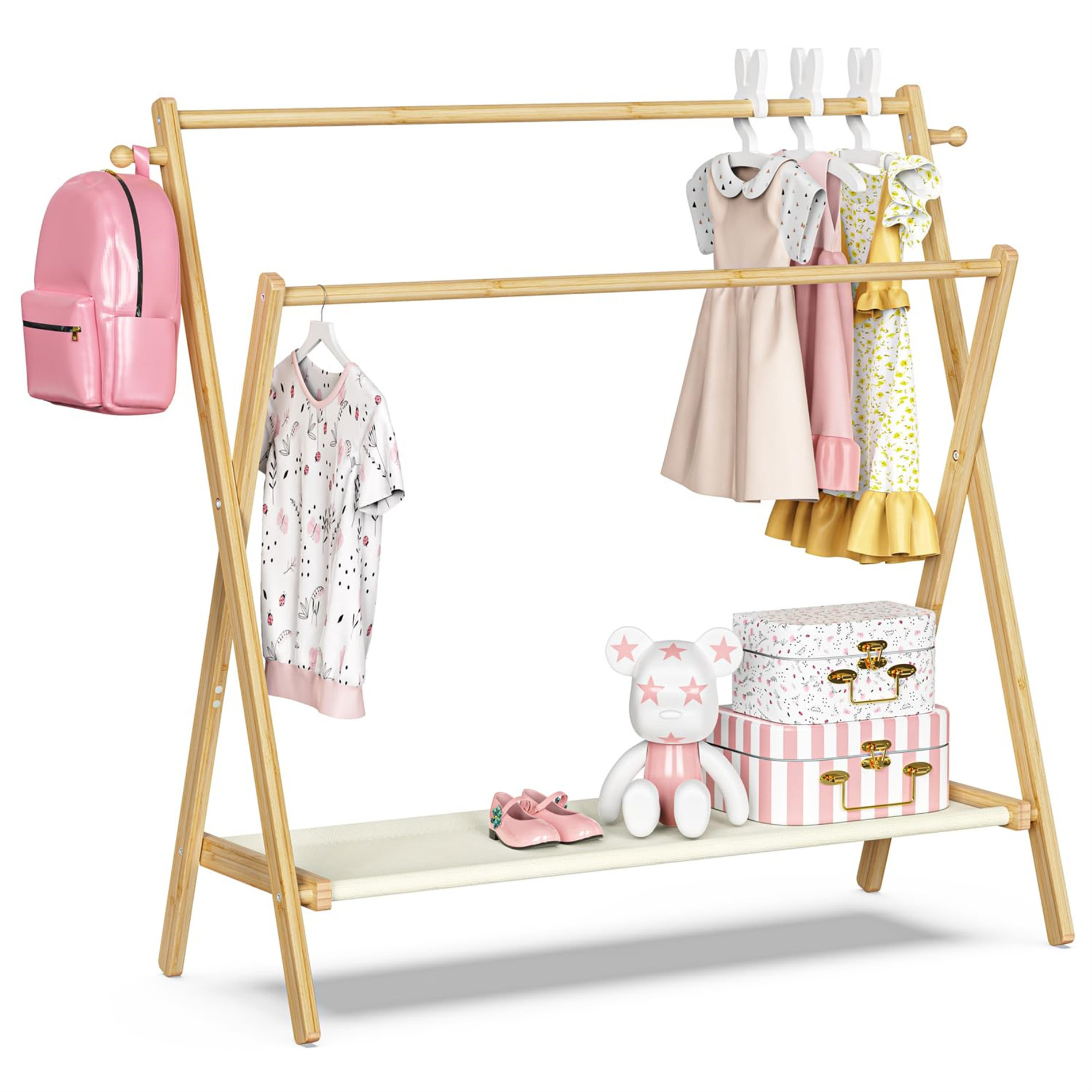Hokku Designs Xadiel Freestanding Clothing Racks | Wayfair