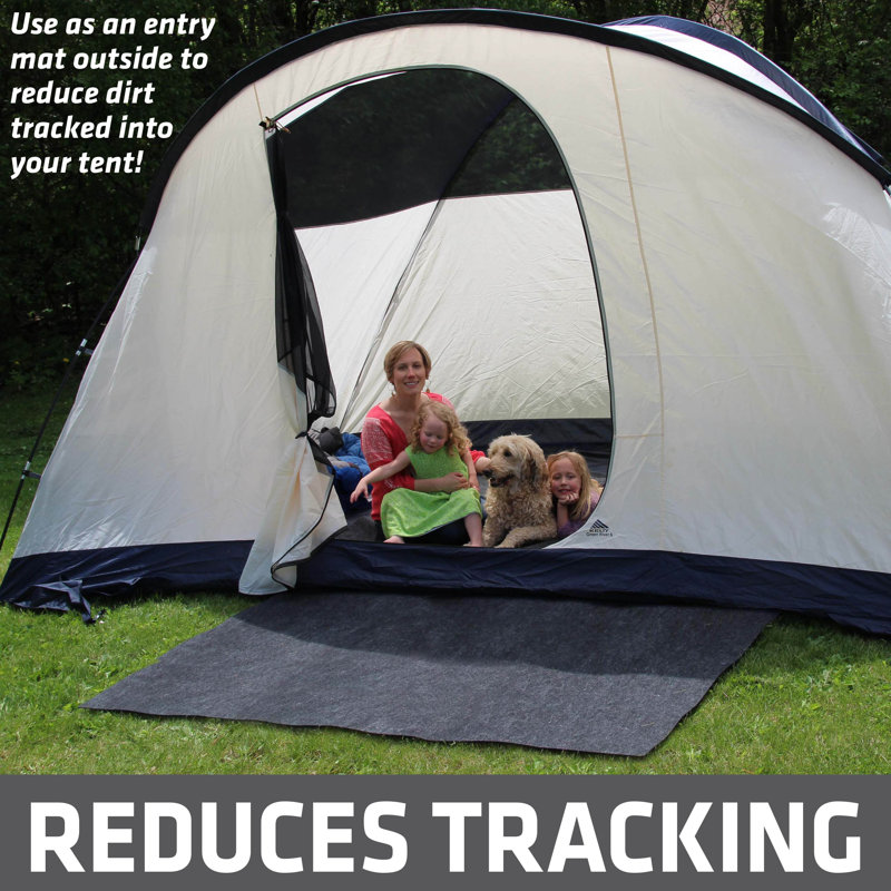 Drymate Camping Tent Carpet Mat Footprint, Liner, Waterproof Backing ...