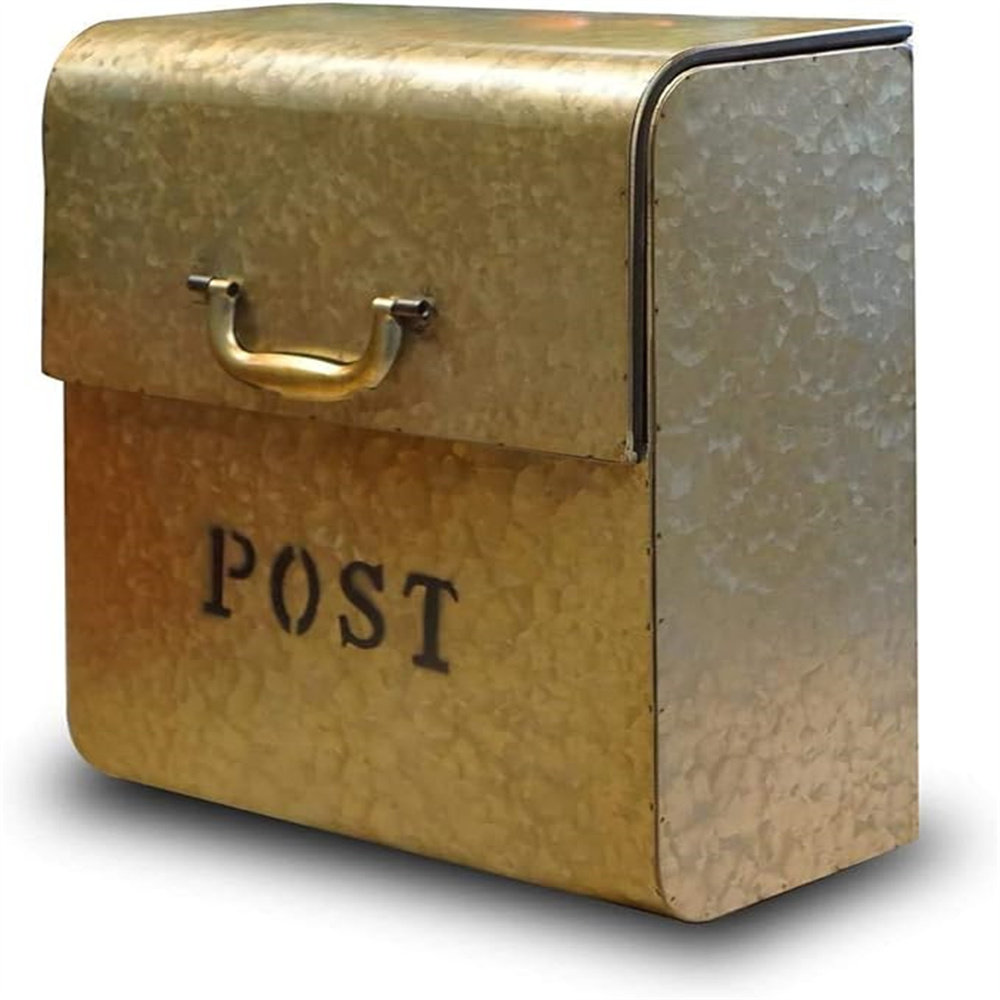 RIZPET Large Mailbox With Powder Coated Finish, Wall Mount Mailboxes ...