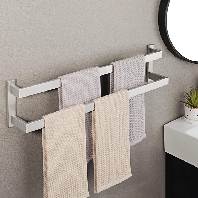KD 27.56'' 2 - Bar Wall Towel Bar | Wayfair