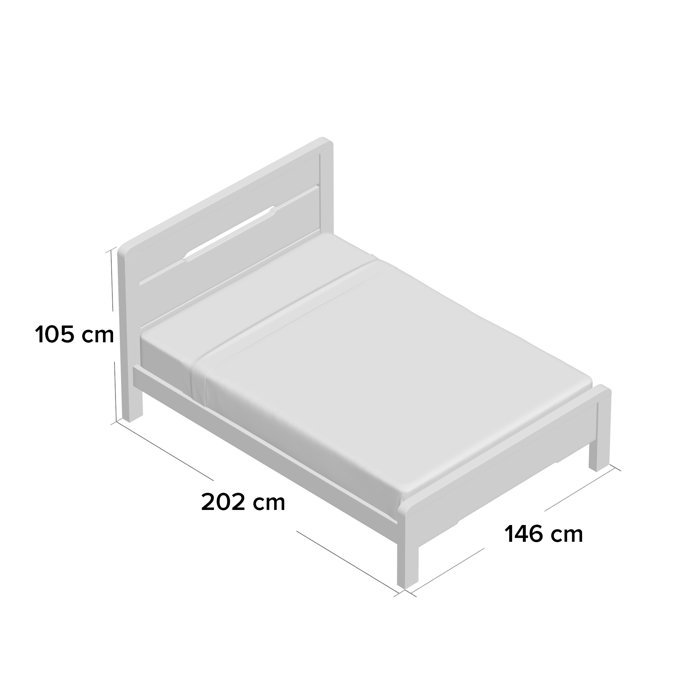 Gracie Oaks Bruner Bed Frame & Reviews | Wayfair.co.uk