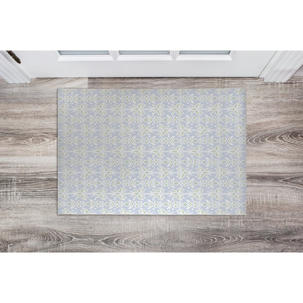 Bayou Breeze Argusta Synthetic Blue Rug | Wayfair