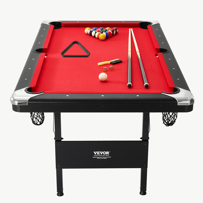 VEVOR Pool Table with Leg Levelers | Wayfair
