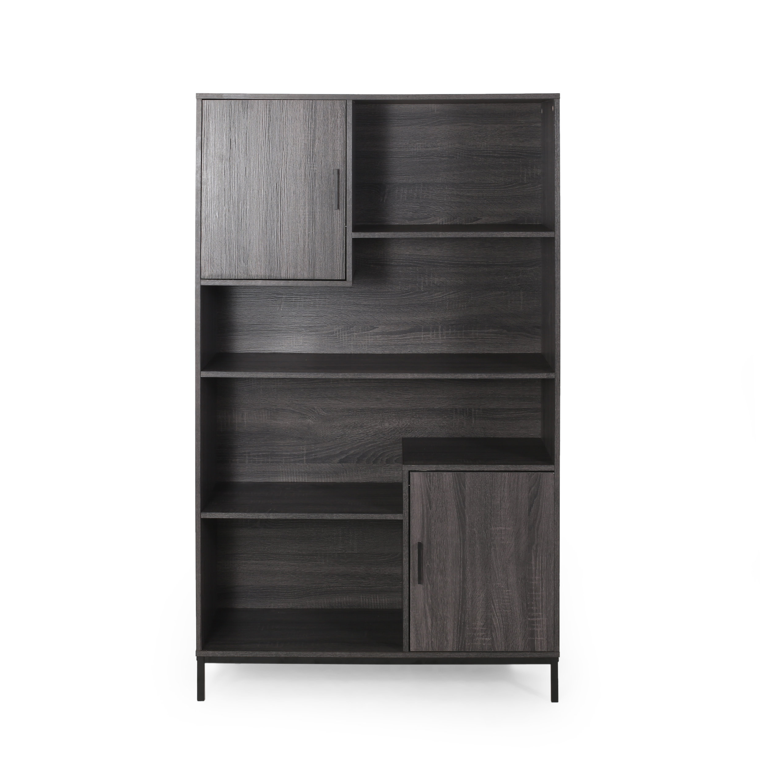 Latitude Run® Lilliyan 64.5'' H x 39.6'' W Standard Bookcase & Reviews ...