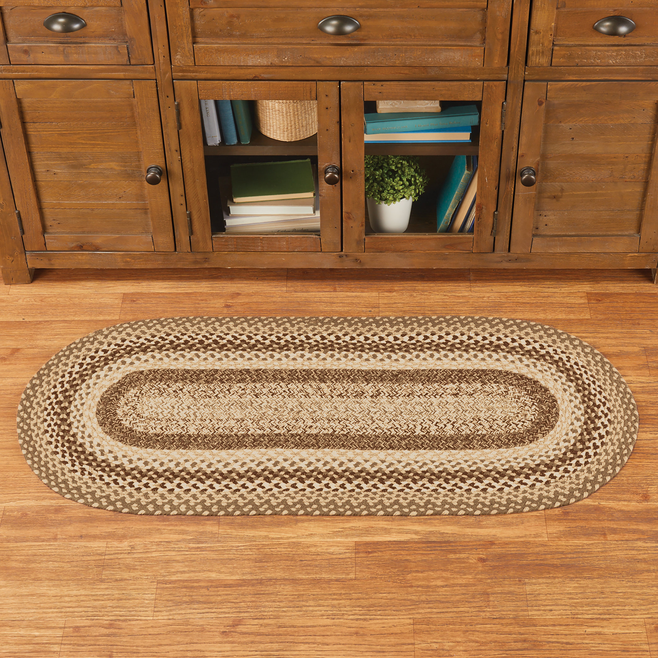 Gracie Oaks Classic Braided Rug | Wayfair
