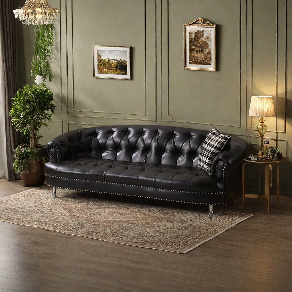 Merting American Retro Style Sofa | Wayfair