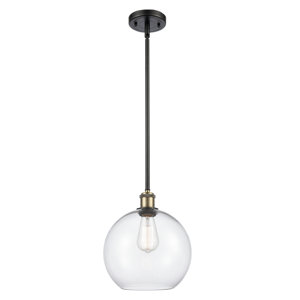 Black Single Pendant Lighting You'll Love | Wayfair